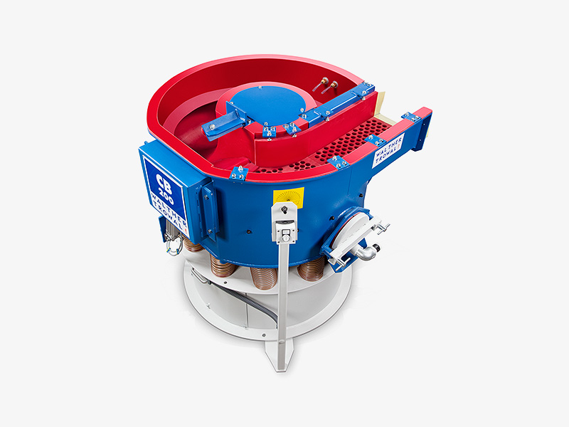 CB Circular Vibratory Finishers - Integrated Screening Unit